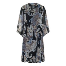 PART TWO Kleid 'Elka' Damen Gr&ouml;&szlig;e 42 blau / hellblau / schwarz Sommerkleid