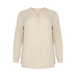 Kaffe Curve Bluse 'KCMille' Damen Gr&ouml;&szlig;e 4XL beige