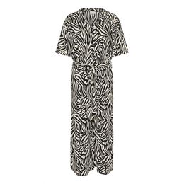Kaffe Jumpsuit 'KAIvanna' Damen Gr&ouml;&szlig;e XL beige / schwarz
