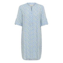 Cream Kleid 'CRTiah' Damen Gr&ouml;&szlig;e 44 blau / hellblau / gelb / gr&uuml;n Sommerkleid