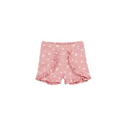 WE Fashion Shorts M&auml;dchen Gr&ouml;&szlig;e 98/104 umbra / pitaya / wei&szlig;