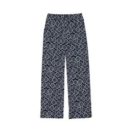 WE Fashion Hose M&auml;dchen Gr&ouml;&szlig;e 164 marine / wei&szlig;