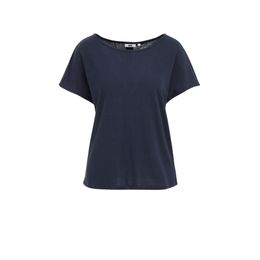 WE Fashion Bluse Damen Gr&ouml;&szlig;e L dunkelblau