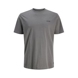 Jack & Jones Plus Jack & Jones Plus T-Shirt 'JJENOA' Herren Gr&ouml;&szlig;e 6XL grau / schwarz