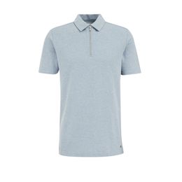 WE Fashion Poloshirt Herren Gr&ouml;&szlig;e S taubenblau