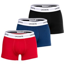 Lacoste Boxer shorts male size S Cobalt blue / Red / Black / White