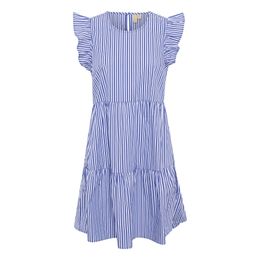 Culture Kleid Damen Gr&ouml;&szlig;e 40 blau / wei&szlig; Sommerkleid