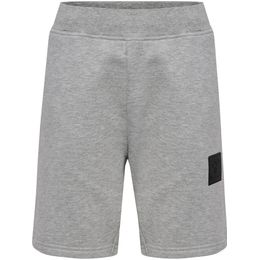 Hummel Shorts 'Clean' Jungen Gr&ouml;&szlig;e 122 grau / schwarz