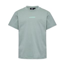 Hummel T-Shirt 'Ella' M&auml;dchen Gr&ouml;&szlig;e 164 t&uuml;rkis / pastellgr&uuml;n / wei&szlig;