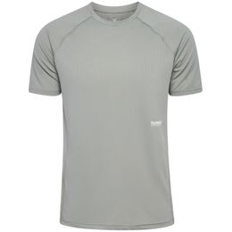 Hummel Performance Shirt 'Pulse' male size L Grey / Off white