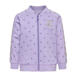 Hummel Sweatjacke 'Beesy' M&auml;dchen Gr&ouml;&szlig;e 98 gold / lila / lavendel