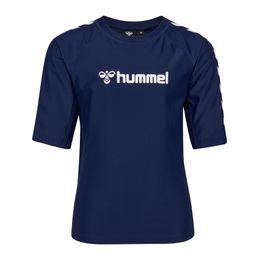 Hummel Badeshirt 'Fiji' Jungen Gr&ouml;&szlig;e 104 marine / wei&szlig;