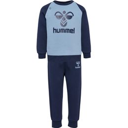 Hummel Trainingsanzug 'Humming' Jungen Gr&ouml;&szlig;e 86 navy / taubenblau