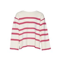 Vero Moda Girl Pullover 'SABA' M&auml;dchen Gr&ouml;&szlig;e 158/164 kitt / himbeer