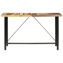 vidaXL Bartisch 180 x 70 x 107 cm Recyceltes Massivholz