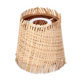 hofstein Lindberg Lampenschirm 10 cm Naturfarben