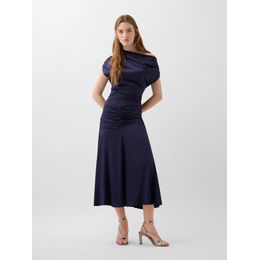 Scalpers Kleid 'Saten' Damen Gr&ouml;&szlig;e 36 navy Winterkleid
