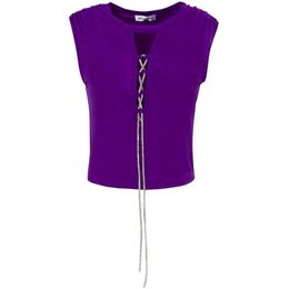 Influencer Top female Purple size M