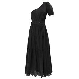 Influencer Kleid Damen Gr&ouml;&szlig;e 40 schwarz Winterkleid