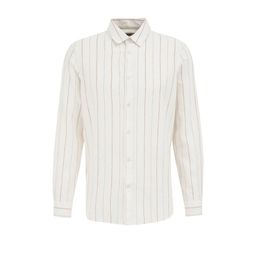 WE Fashion Button Up Shirt male White size M