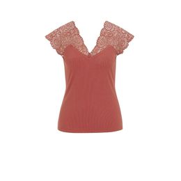 WE Fashion Bluse Damen Gr&ouml;&szlig;e M cranberry