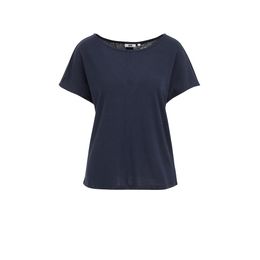 WE Fashion Bluse Damen Gr&ouml;&szlig;e L dunkelblau