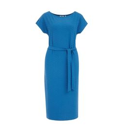 WE Fashion Kleid Damen Gr&ouml;&szlig;e 42 azur Winterkleid