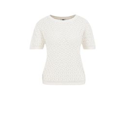WE Fashion Pullover Damen Gr&ouml;&szlig;e S wei&szlig;