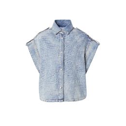 Iro Weste Damen Gr&ouml;&szlig;e S blue denim / wei&szlig;
