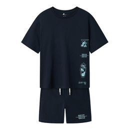 name it Set 'NKMHIRLAN' Jungen Gr&ouml;&szlig;e 134 saphir / aqua