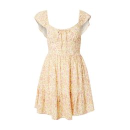 Billabong Rock 'SWEET BOUQUET' Damen Größe 34 braun / hellgelb / lila / pastellpink Winterkleid