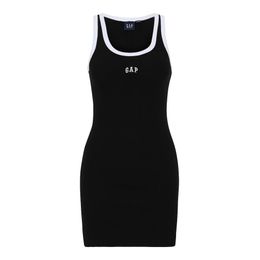 GAP Petite Kleid Damen Größe 34 schwarz / offwhite Winterkleid