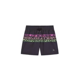 O`Neill O'NEILL Badeshorts 'Cali' Jungen Größe 176 hellgrün / dunkelpink / schwarz