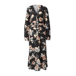 Only Kleid 'ONLNova' Damen Gr&ouml;&szlig;e 44 gr&uuml;n / orange / schwarz / wei&szlig; Winterkleid