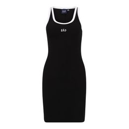 GAP Tall Kleid Damen Größe 42 schwarz / weiß Winterkleid
