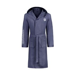 arena Bademantel 'ZEAL' Herren Größe L navy / weiß