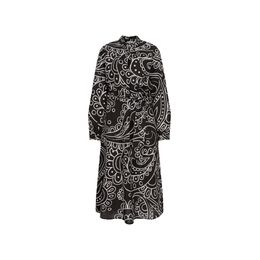 Seidensticker Kleid 'The Statet Prints' Damen Größe 46 schwarz / weiß Winterkleid