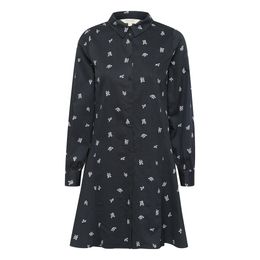 PART TWO Kleid 'Esilya' Damen Größe 36 navy / hellblau / weiß Winterkleid