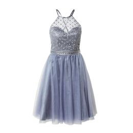 LUXUAR Kleid Damen Größe 32 basaltgrau / silber