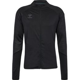 Hummel Trainingsjacke 'Pro' Herren Gr&ouml;&szlig;e L grau / schwarz