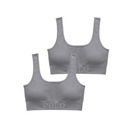 Polo Ralph Lauren Bra 'Club Cotton' female Grey size XXL