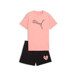 Puma Set 'Flaming Love' girl Pink, Black size 164