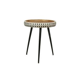 ByLiving Beistelltisch JANA, Breite 35 cm, Mangoholz natur/schwarz