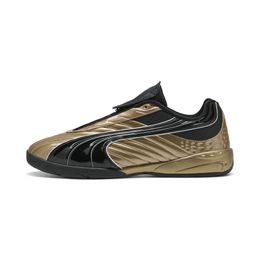 Puma Sneaker 'V-S2 Goalgetter' Herren Gr&ouml;&szlig;e 41 gold / schwarz / wei&szlig;