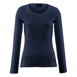 Bogner - Rundhals-Shirt Modell Nasha, blau, Gr. 36 / S - Baumwolle