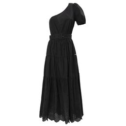 Influencer Kleid Damen Gr&ouml;&szlig;e 34 schwarz Winterkleid