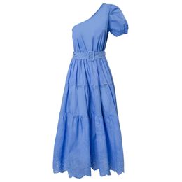 Influencer Kleid Damen Gr&ouml;&szlig;e 34 royalblau Winterkleid