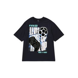 name it T-Shirt 'NKMadian Fifae' Jungen Gr&ouml;&szlig;e 134/140 nachtblau / royalblau / schwarz / wei&szlig;
