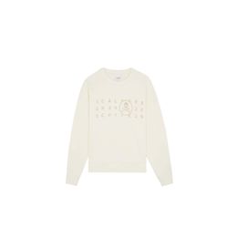 Scalpers Sweatshirt Damen Gr&ouml;&szlig;e XS ecru / gold