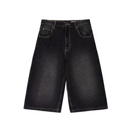 Bershka Shorts Herren Gr&ouml;&szlig;e 46 black denim